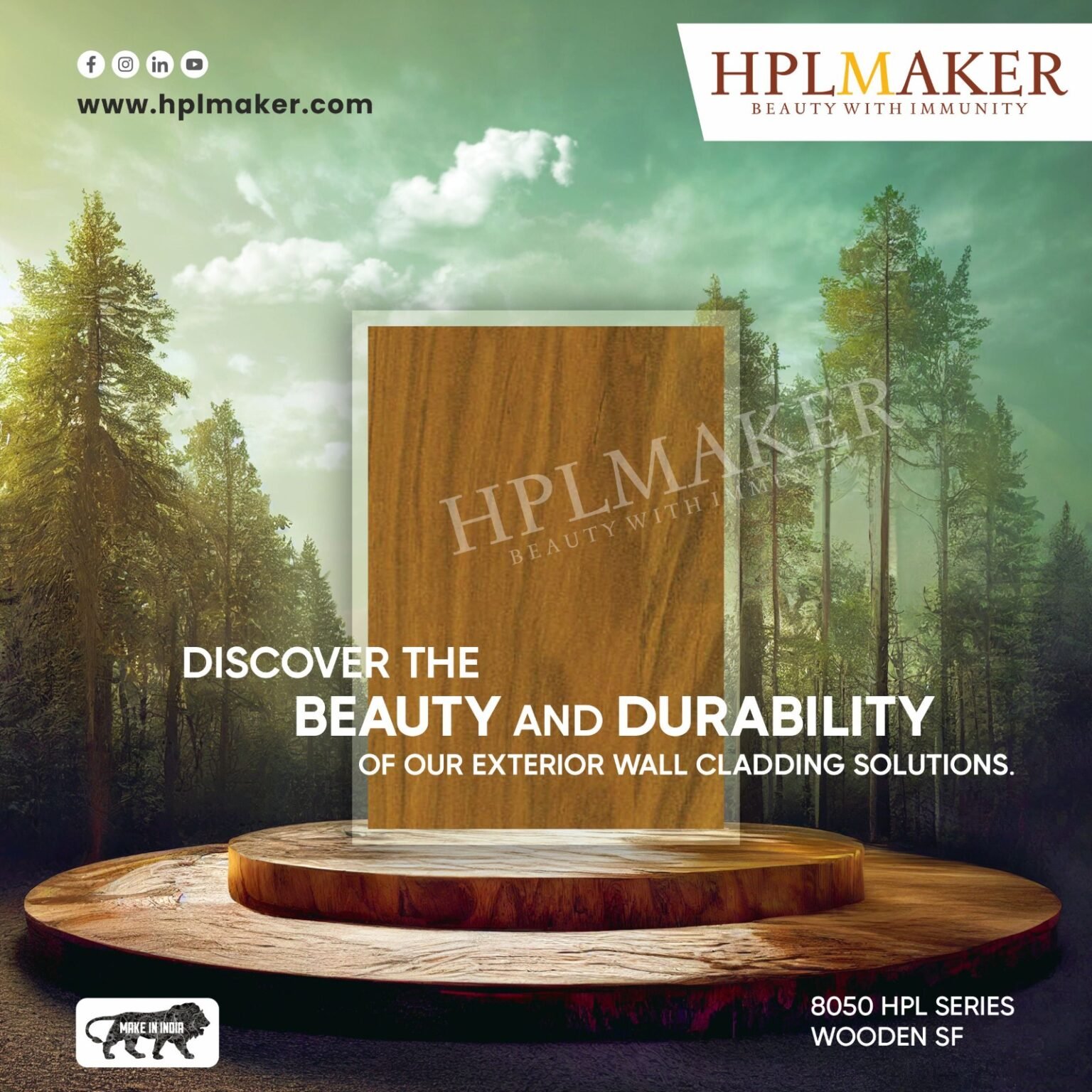 HPL Sheet Full Form-High Pressure Laminate Sheets - Exterior HPL Wall ...