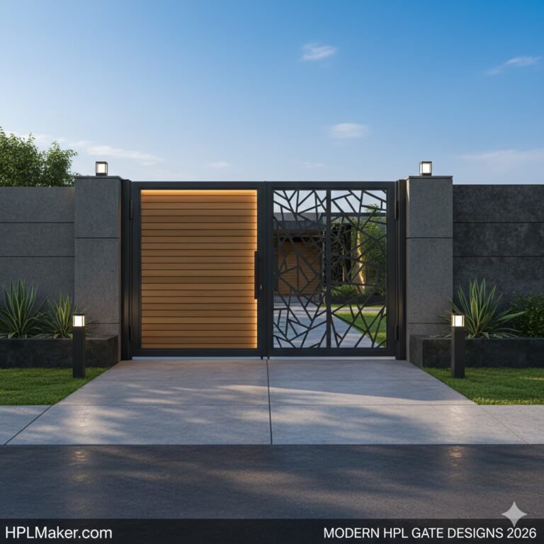 The Ultimate Guide to Modern HPL Gate Designs for 2026: Style ...